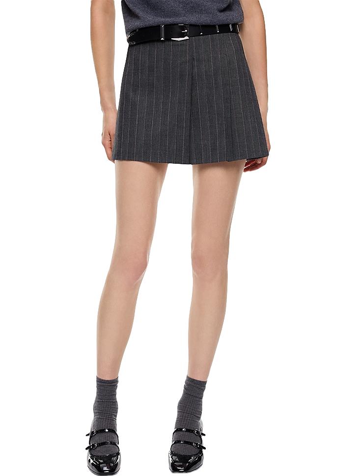 PINKO Pinko Giunco Pinstriped Mini Skirt